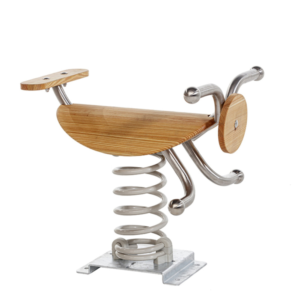 Racing Airplane Metal Spring Rider - HAÁSZ Kft.